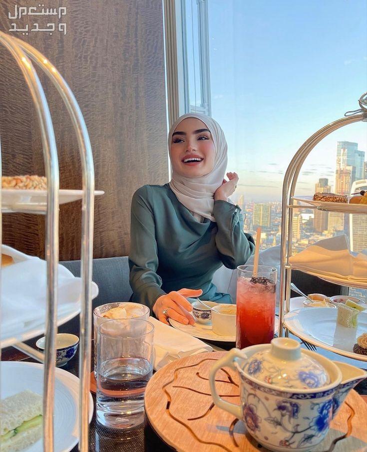 تنسيق ألوان الطرح مع الملابس بالصور - Mstaml