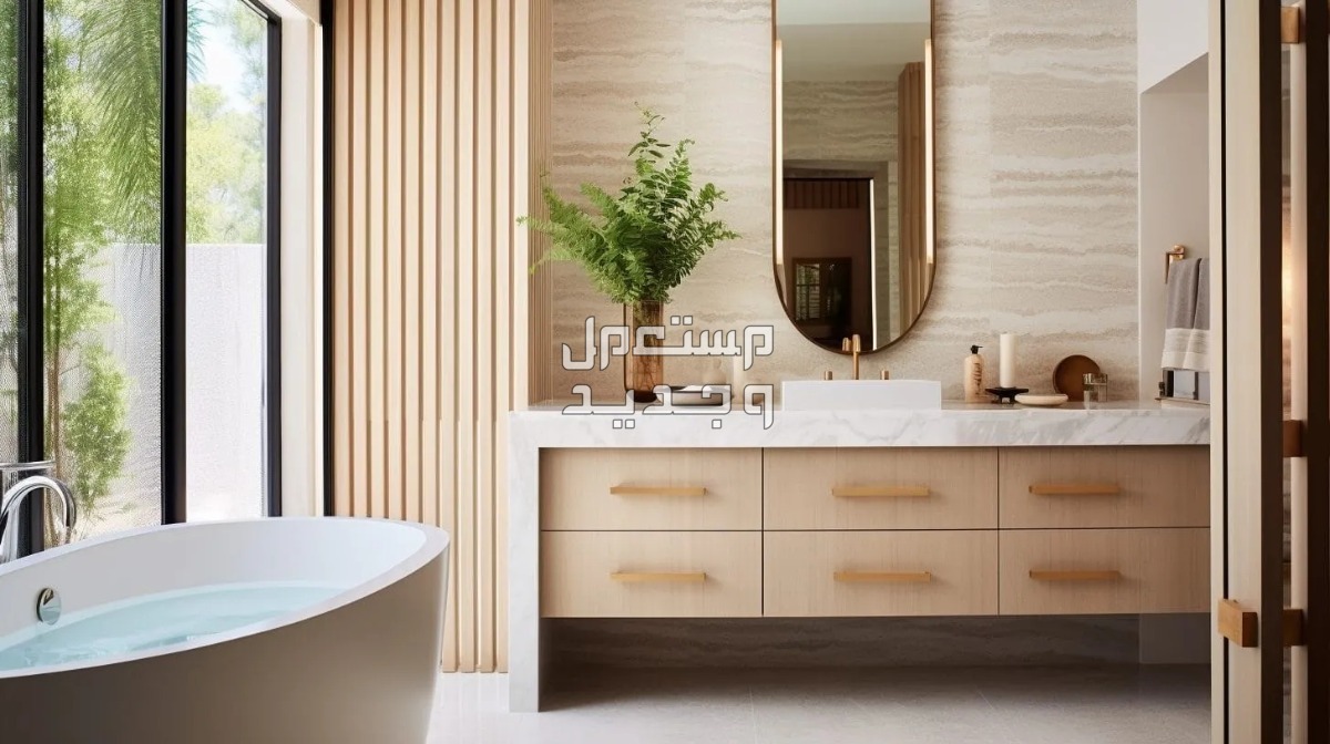 احدث تصميمات الحمامات بالصور 2024 أفكار فخمة وعصرية - Mstaml