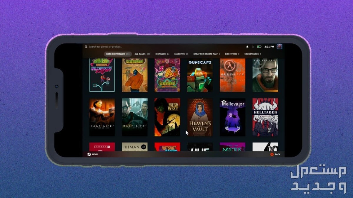 كيفية تشغيل ألعاب Steam على Android و IOS.. وأفضل ألعاب ستيم مجانية - مستعمل